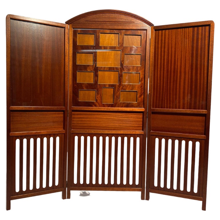 Paravent en Acajou Par Madeleine Castaing For Sale at 1stDibs