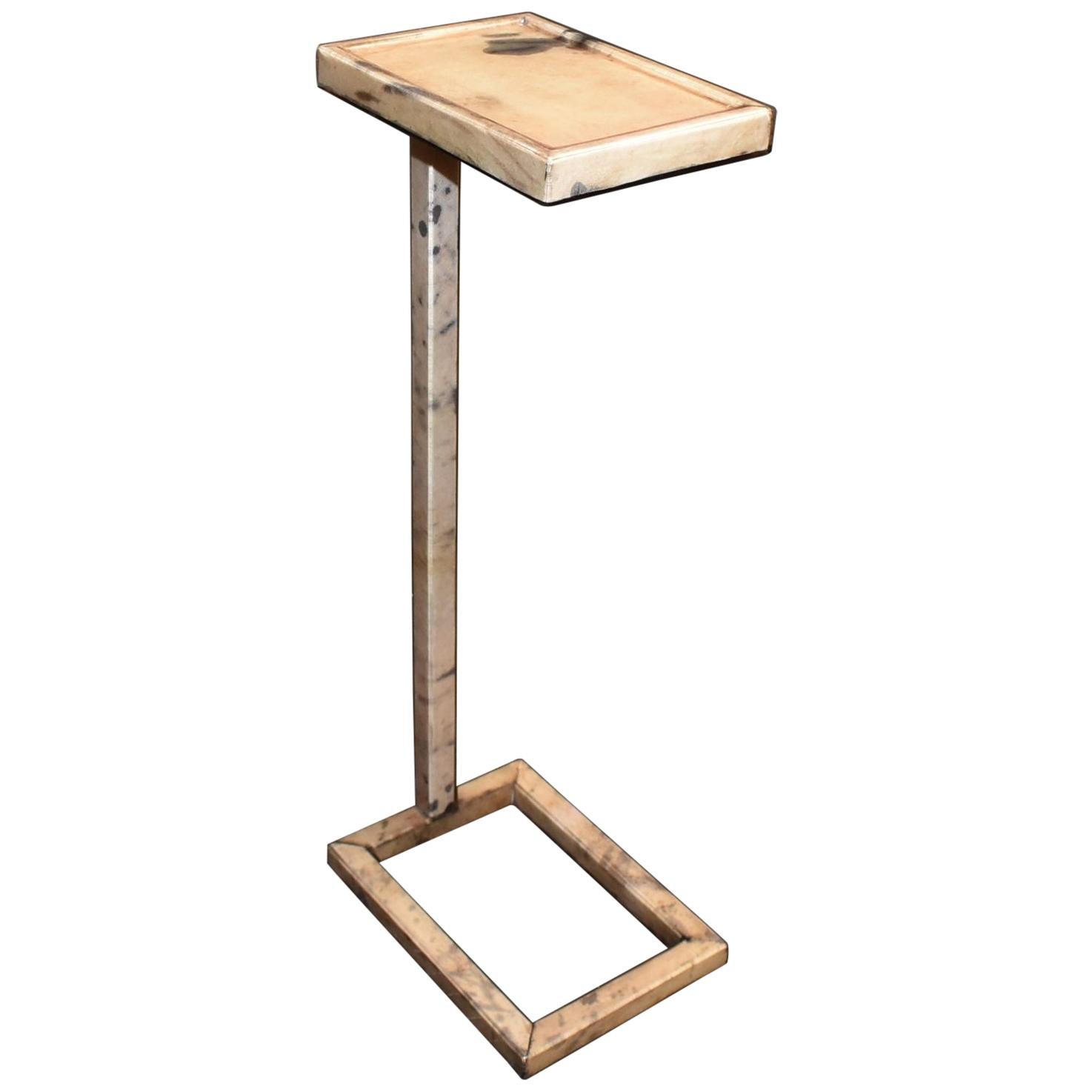 Parchment Drink Table at 1stDibs