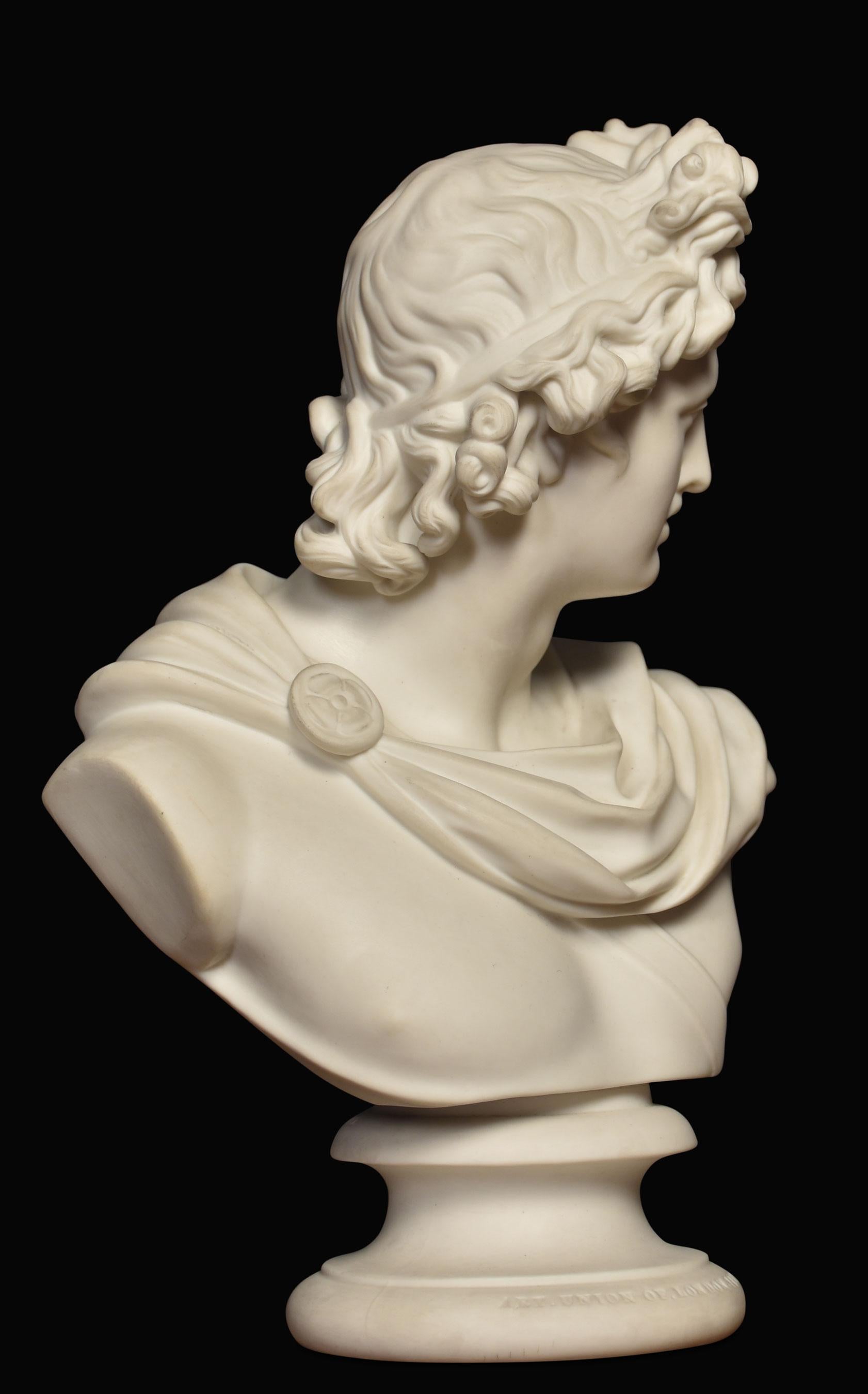 Parianware Bust of Apollo at 1stDibs | bust of apollo, бустоф