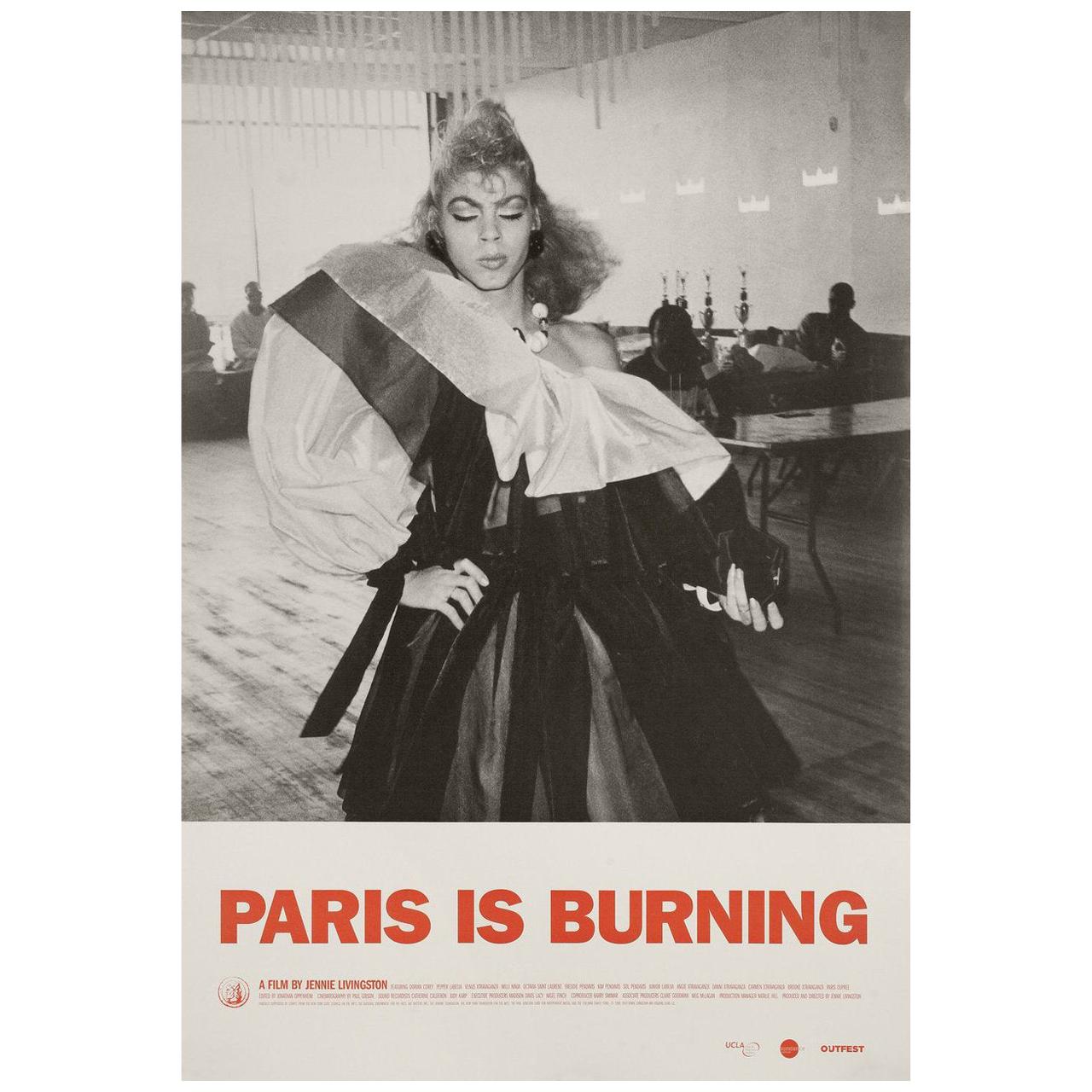 "Paris Is Burning" R2019 U.S. One Sheet Film Poster For Sale at 1stDibs