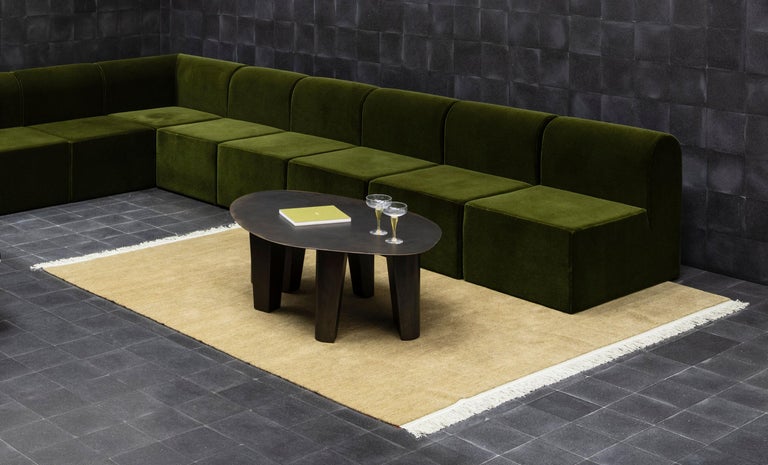 Paris Table, a Free-Form Steel Table, Blackened, by Vogel Studio For Sale at 1stDibs