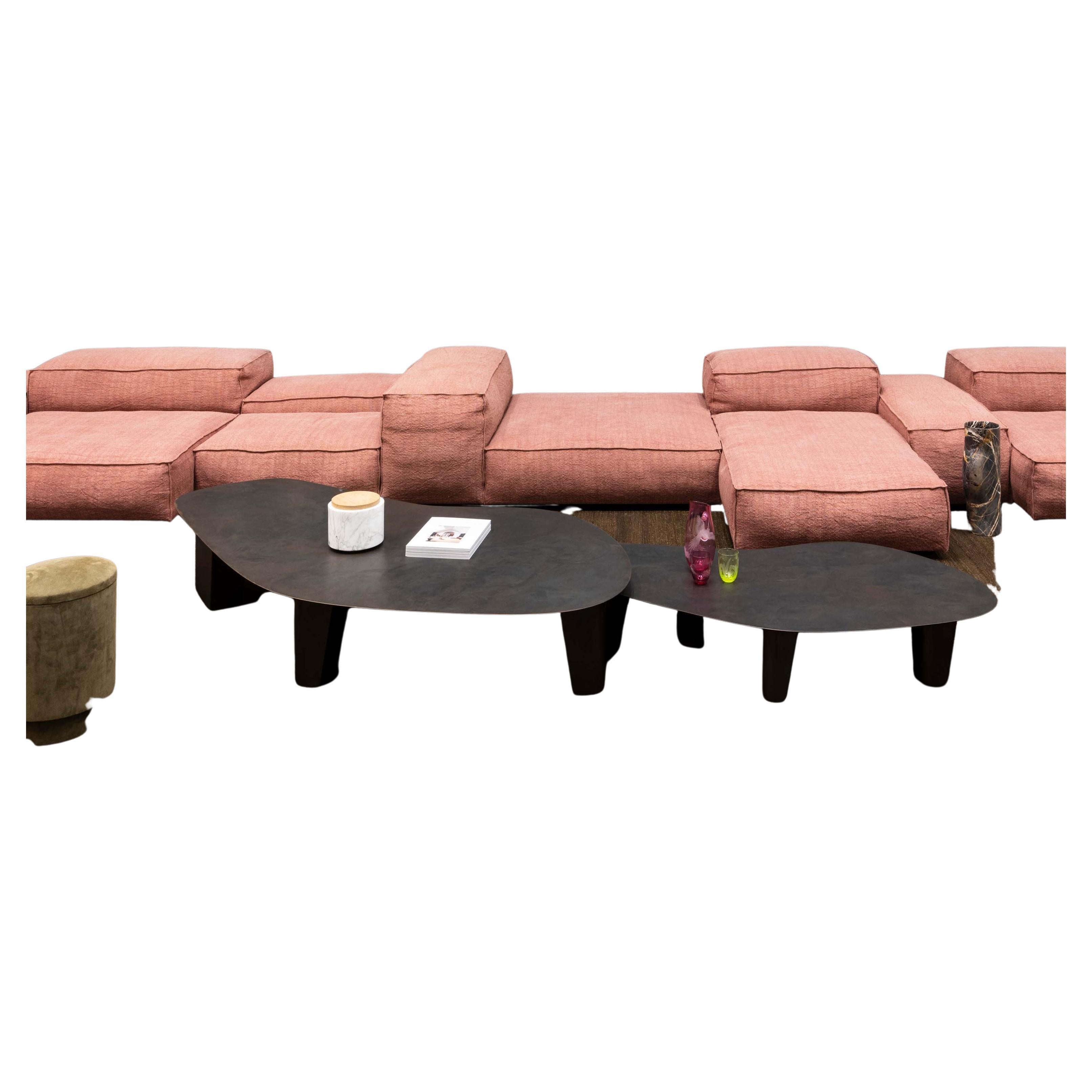 Paris Table, a Free-Form Steel Table, Blackened, by Vogel Studio For ...