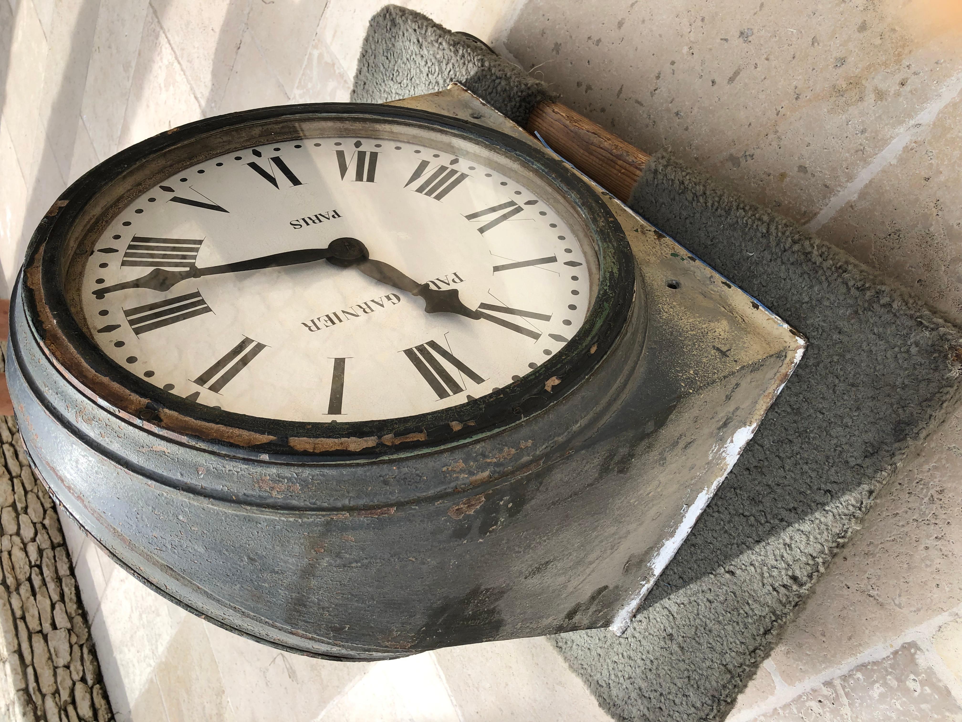 Paris Train Wall Clock Authentic French Paul Garnier Operational For ...