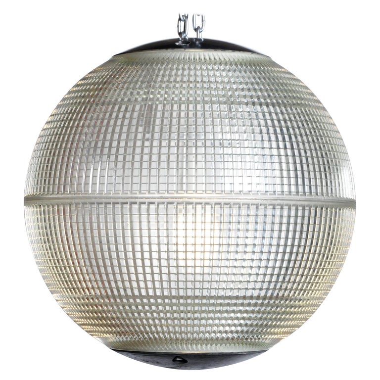Parisian Holophane Globe Street Light at 1stDibs