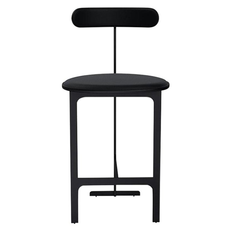 Park Place Counter Stool by Yabu Pushelberg in Matte Black and Premium ...