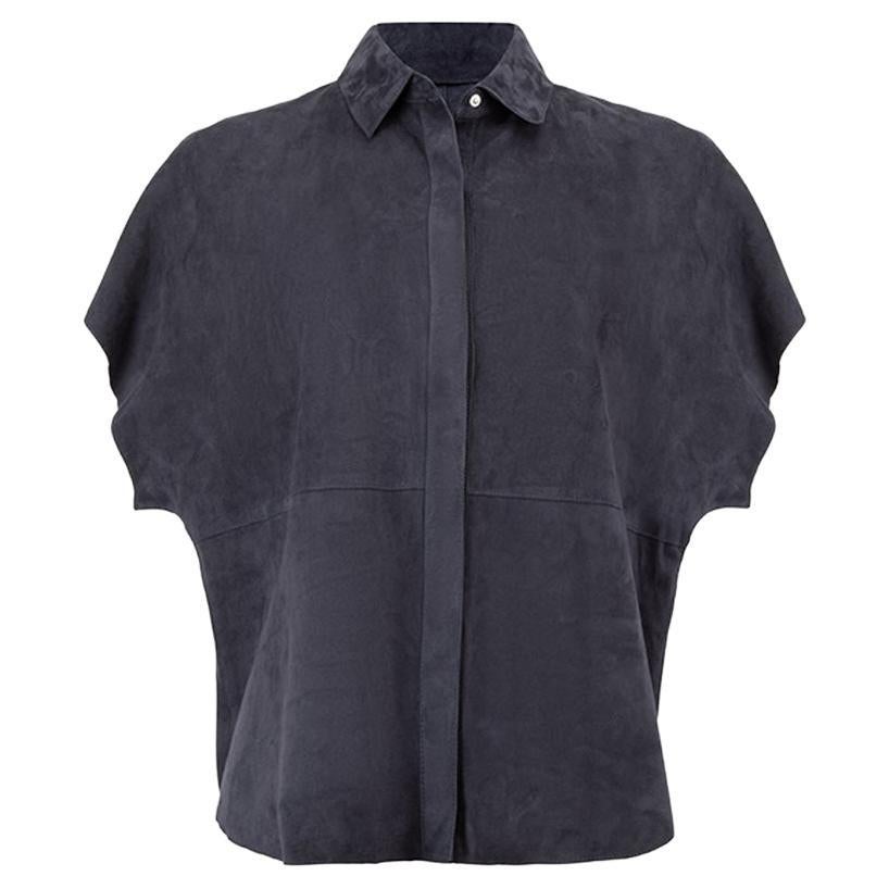 Suede Shirts - 41 For Sale on 1stDibs | mens black suede shirt, mens ...