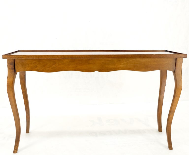 Parquetry Top Cabriole Leg Decorative Italian Modern Walnut Console ...