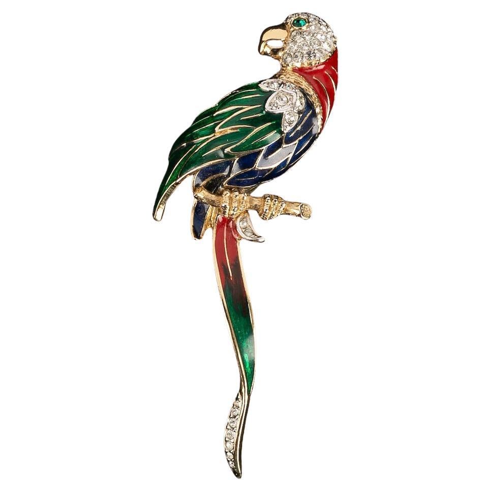 "Parrot" brooch For Sale at 1stDibs
