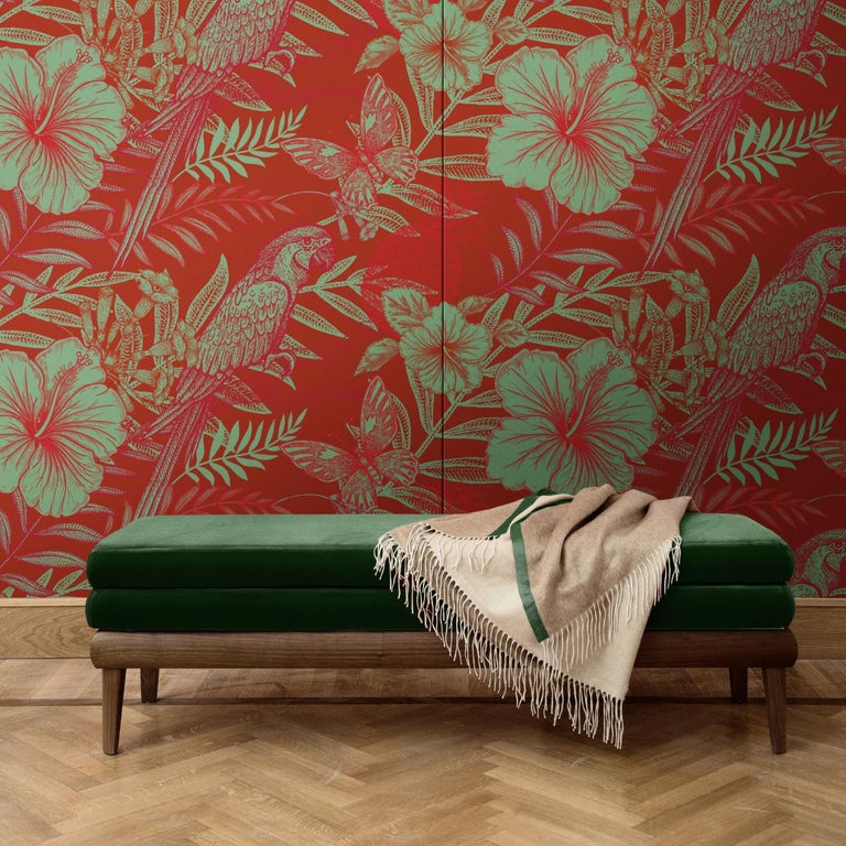 Parrots Red Panel For Sale at 1stDibs