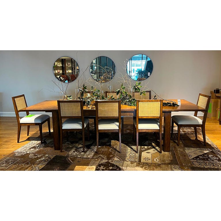 Parsons Dining Table - Mahogany Finish For Sale at 1stDibs