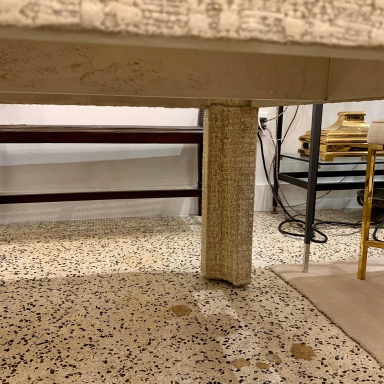 Parsons Low Game/Side Table Clad in Grasscloth at 1stDibs | grasscloth ...