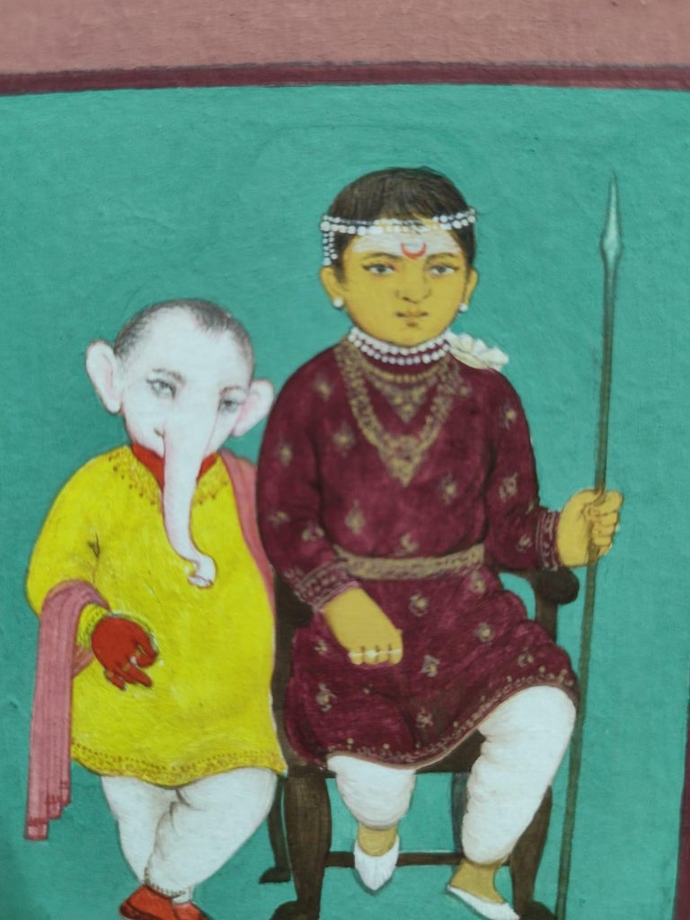 Partha Mondal - Ganesha in Deferent Mode #1 For Sale at 1stDibs