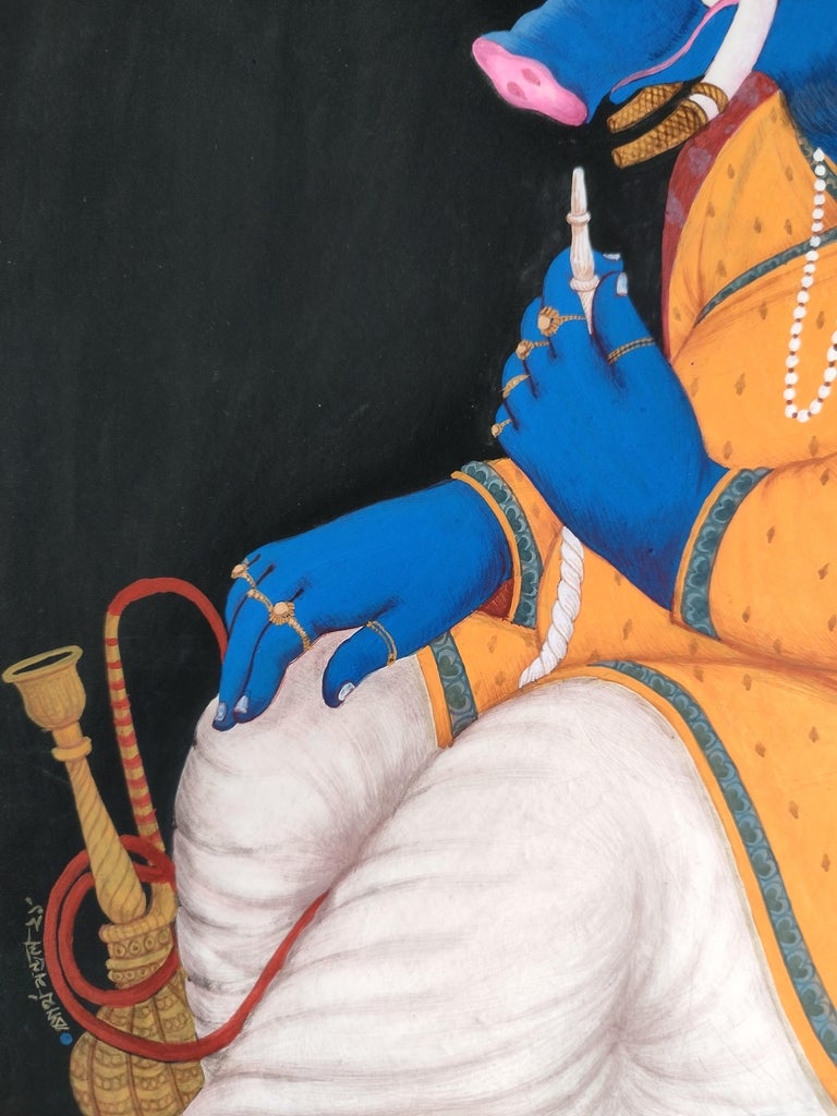 Partha Mondal - The Throne of The Incarnation For Sale at 1stDibs