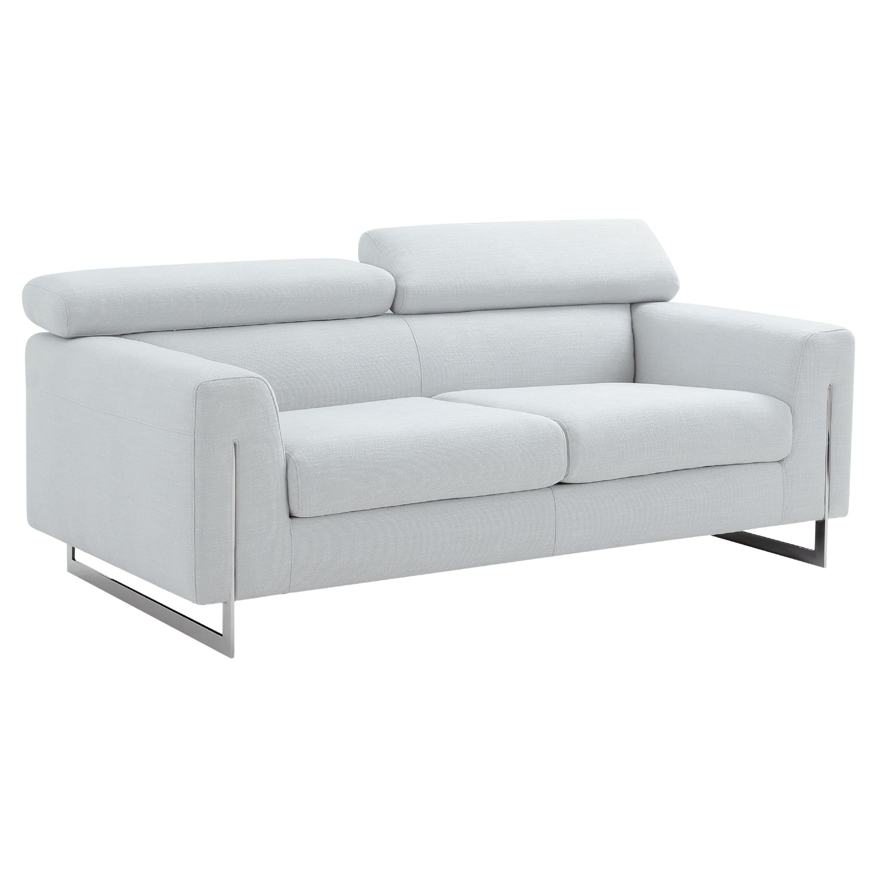 Pasargad Home Serena Modern Silver Lounge Chair with Silver Leg For ...