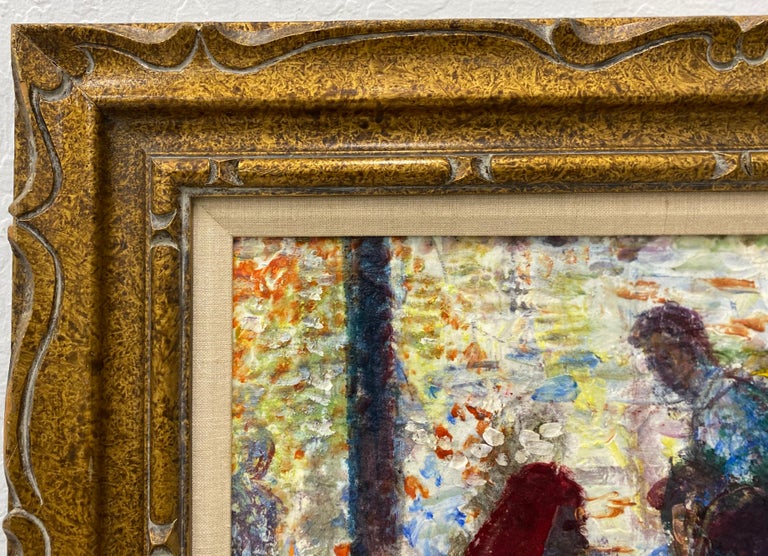 Pascal Cucaro, 1915-2003 - Pascal (Pat) Cucaro "Cafe Scene" Original ...