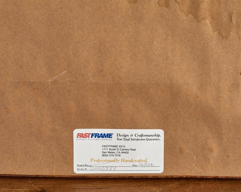 Pascal Cucaro Mid-Century Impressionist Painting of Figures For Sale at ...