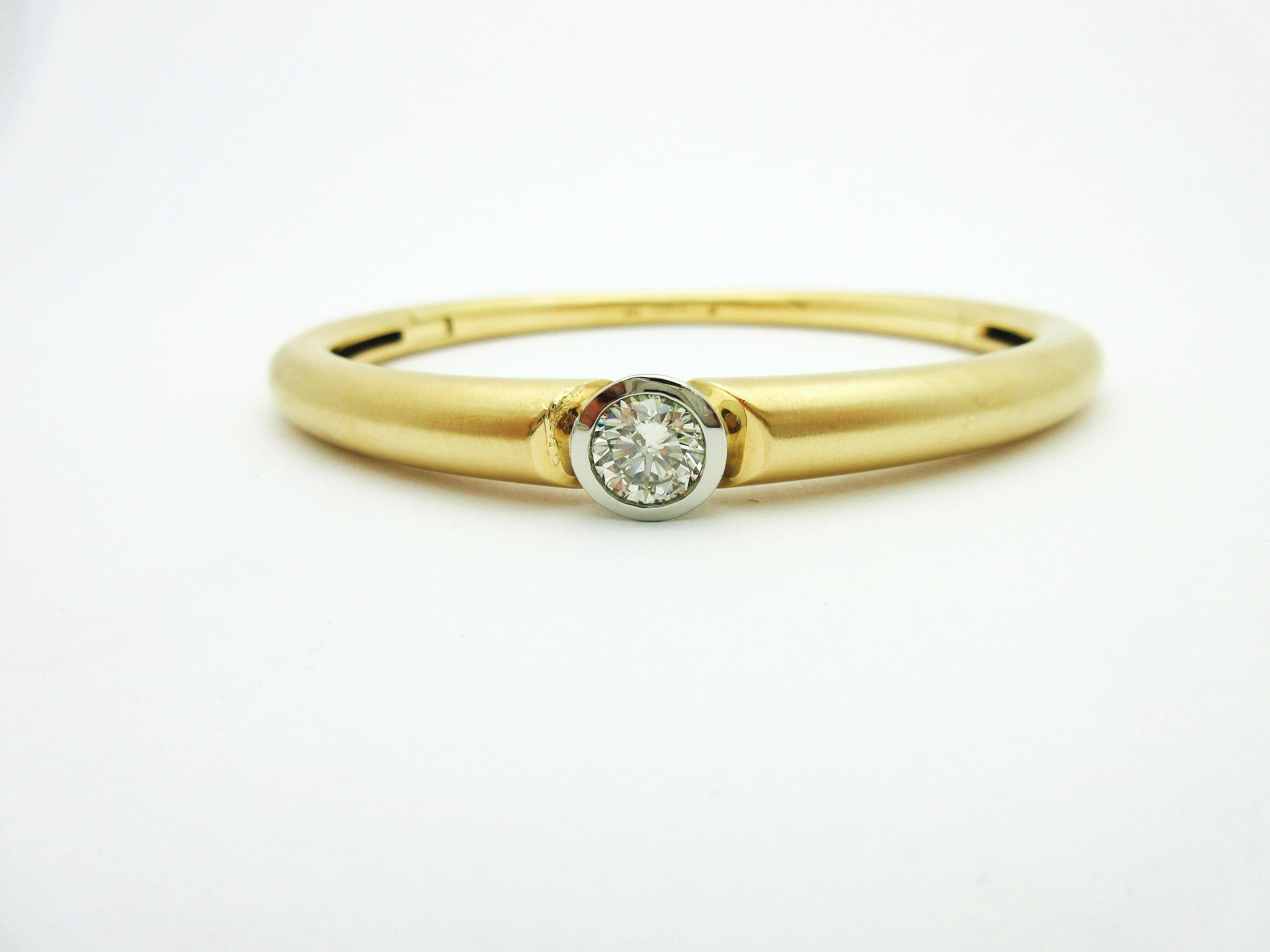 Pascal Lacroix 1 Carat Diamond Bangle Bracelet For Sale at 1stDibs | pascal lacroix bracelets