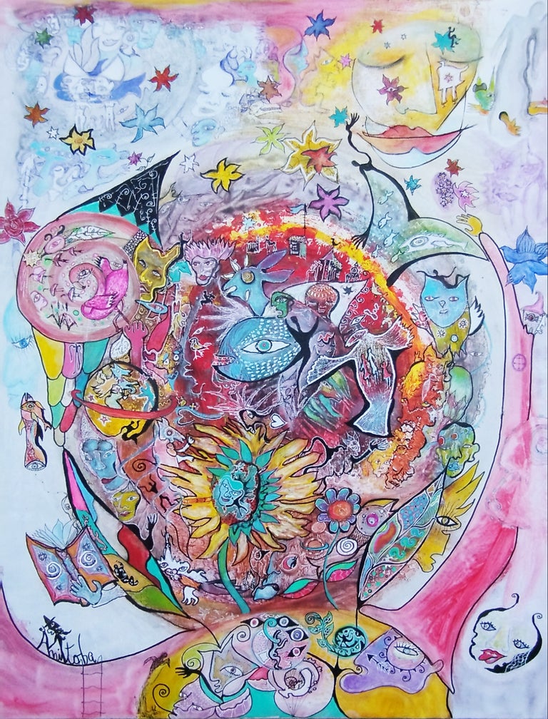 Pascal MANITOBA painting Dévoil 'Âmes 2022 For Sale at 1stDibs