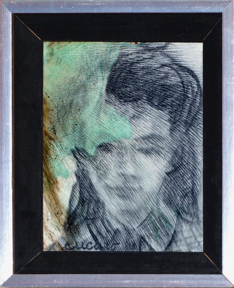 Pascal Cucaro, 1915-2003 - Mid-Century Portrait of a Young Girl For ...