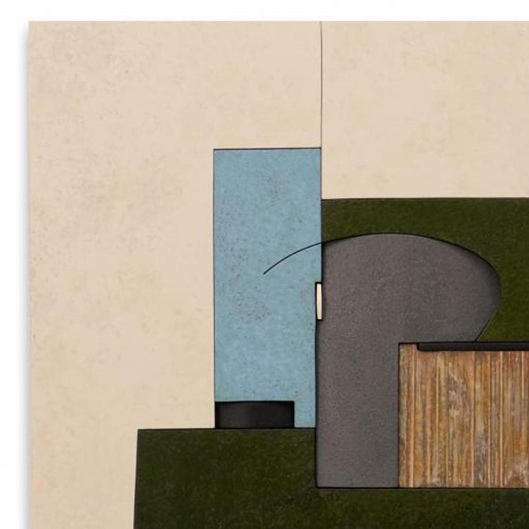 Pascal Pierme - MONOVERDE VERVE 20, Mixed Media For Sale at 1stdibs