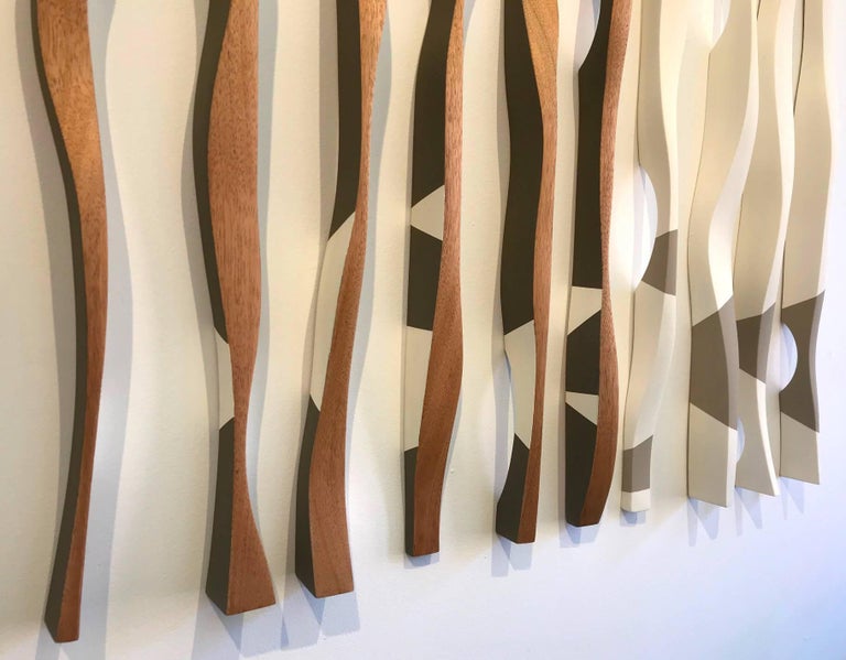 Pascal Pierme - Pascal Pierme, mural installation, wood sculpture For ...