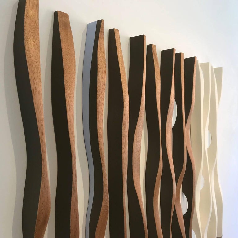 Pascal Pierme - Pascal Pierme, mural installation, wood sculpture For ...
