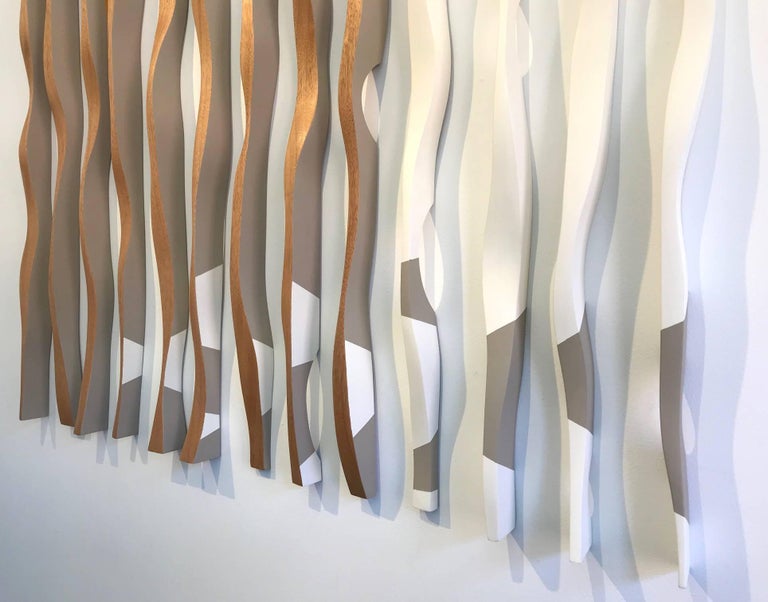 Pascal Pierme - Pascal Pierme, mural installation, wood sculpture For ...