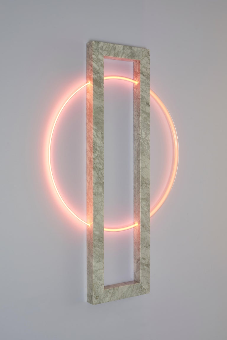 Pascal Smelik, Helios Sunset from Stone 'S', Wall Light Sculpture, 2021 ...