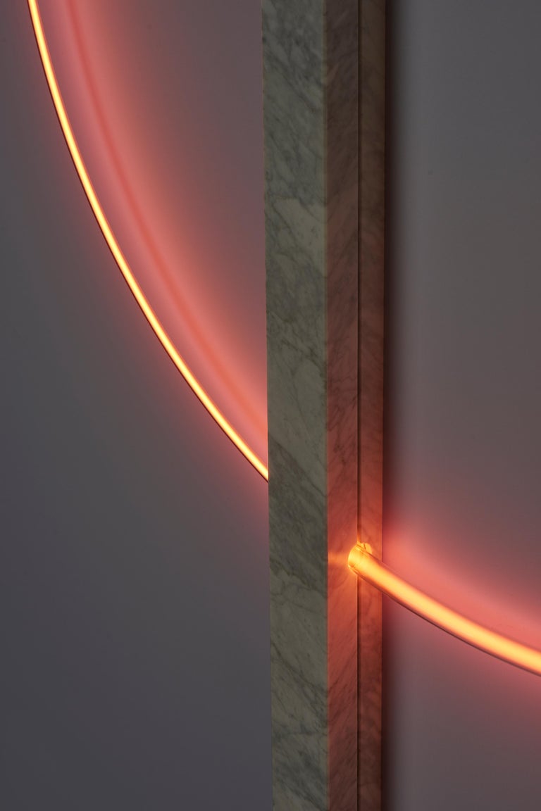 Pascal Smelik, Helios Sunset from Stone 'S', Wall Light Sculpture, 2021 ...