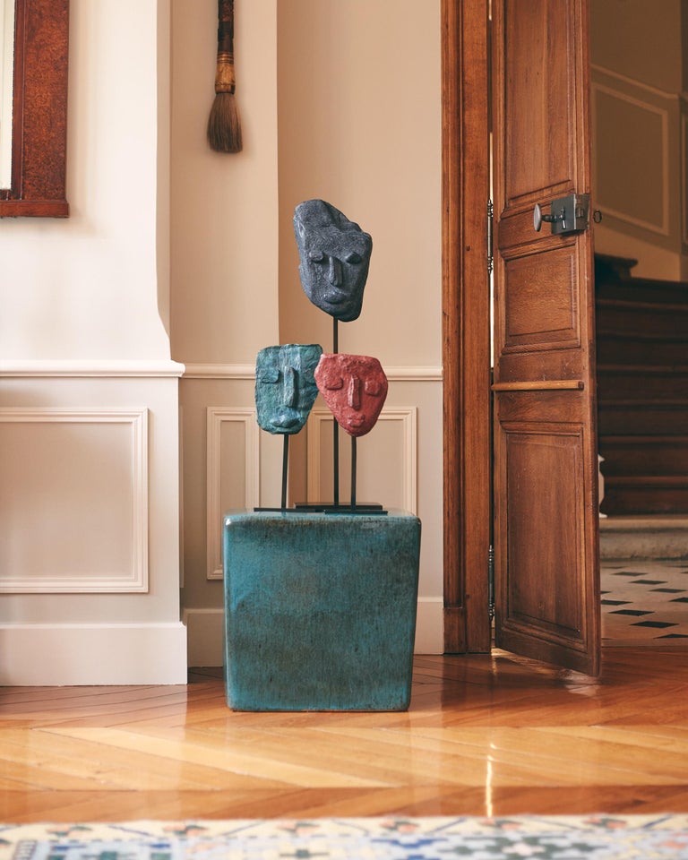 Pascale Hamelin - Bronze Adam - Contemporary Bronze Portrait Sculpture ...