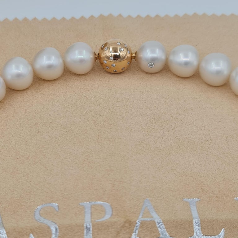 Paspaley Pearl Triangular South Sea Pearl Necklace at 1stDibs