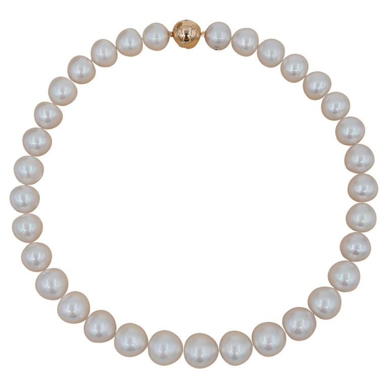 Paspaley Pearl Triangular South Sea Pearl Necklace at 1stDibs