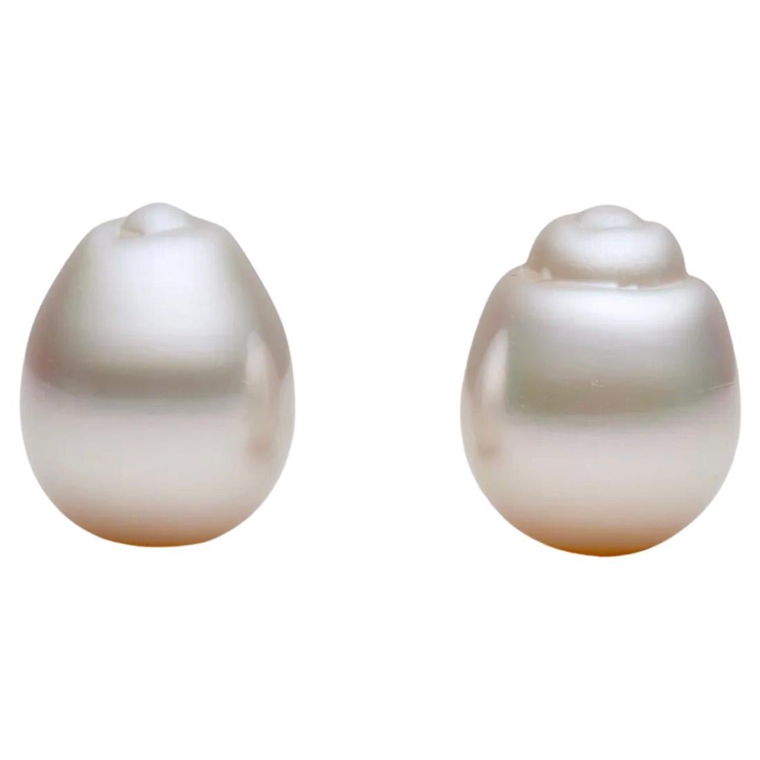 APC Baroque Pair South Sea Pearl from Australia For Sale at 1stDibs