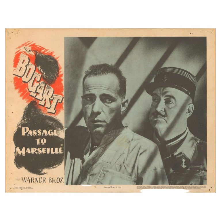 Passage to Marseille 1944 U.S. Scene Card For Sale at 1stDibs