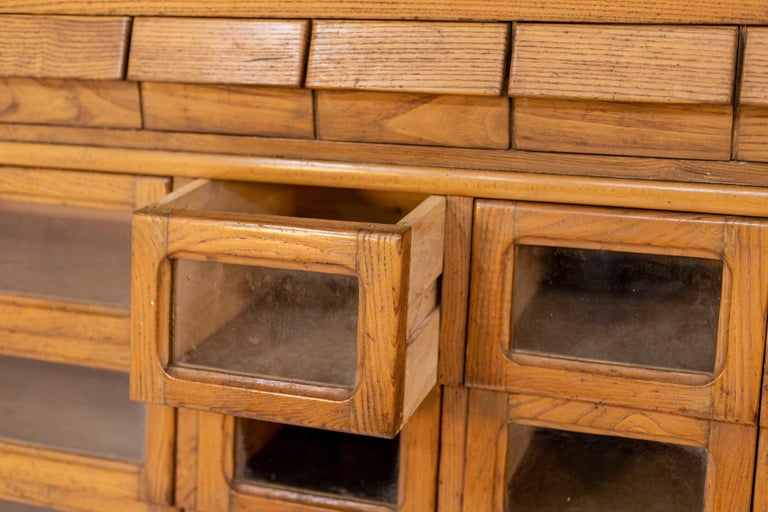 Pasta Pantry Cabinet for Grocery Store in Wood and Glass For Sale at ...