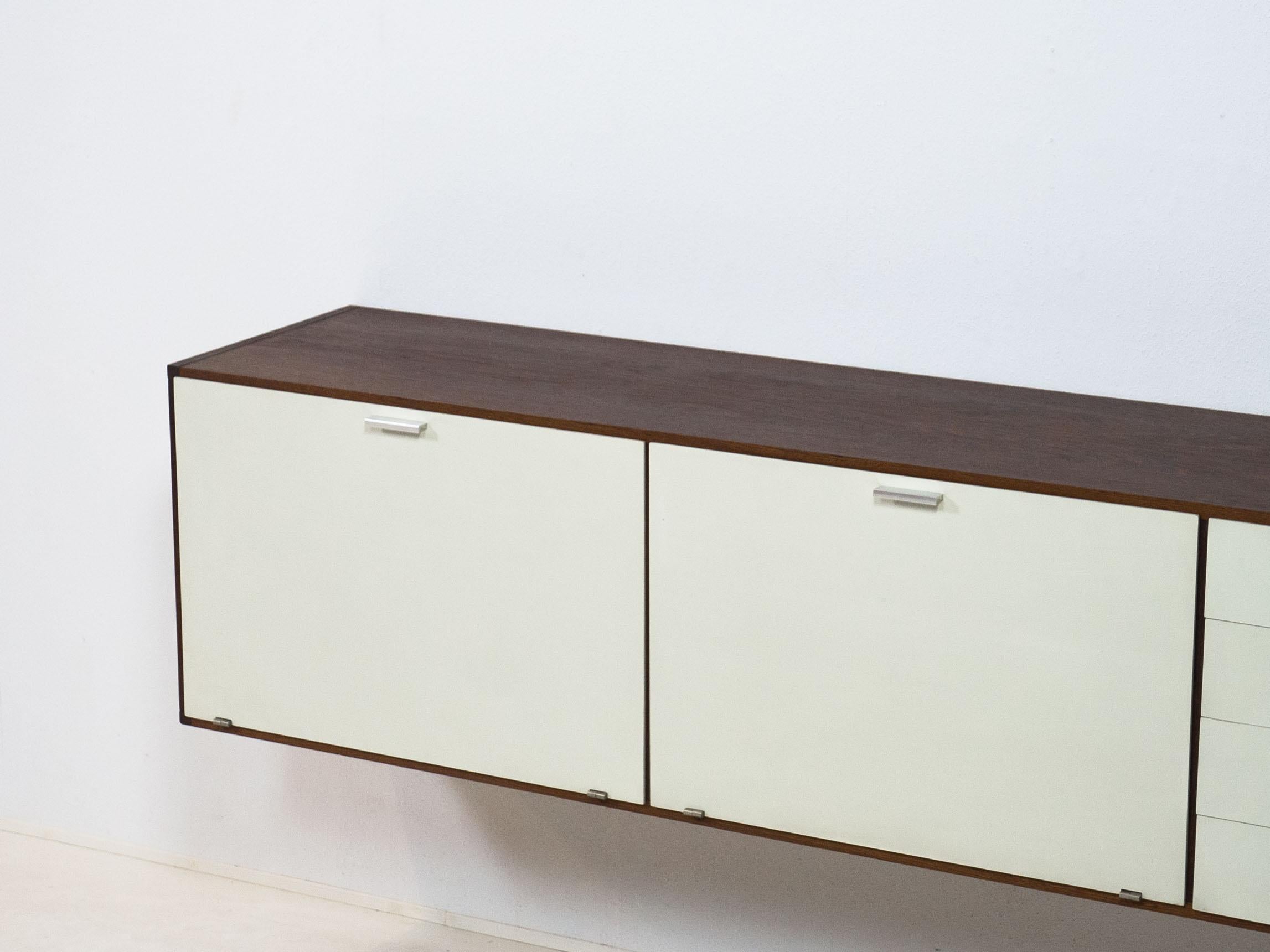 Pastoe floating wengé sideboard – Cees Braakman For Sale at 1stDibs