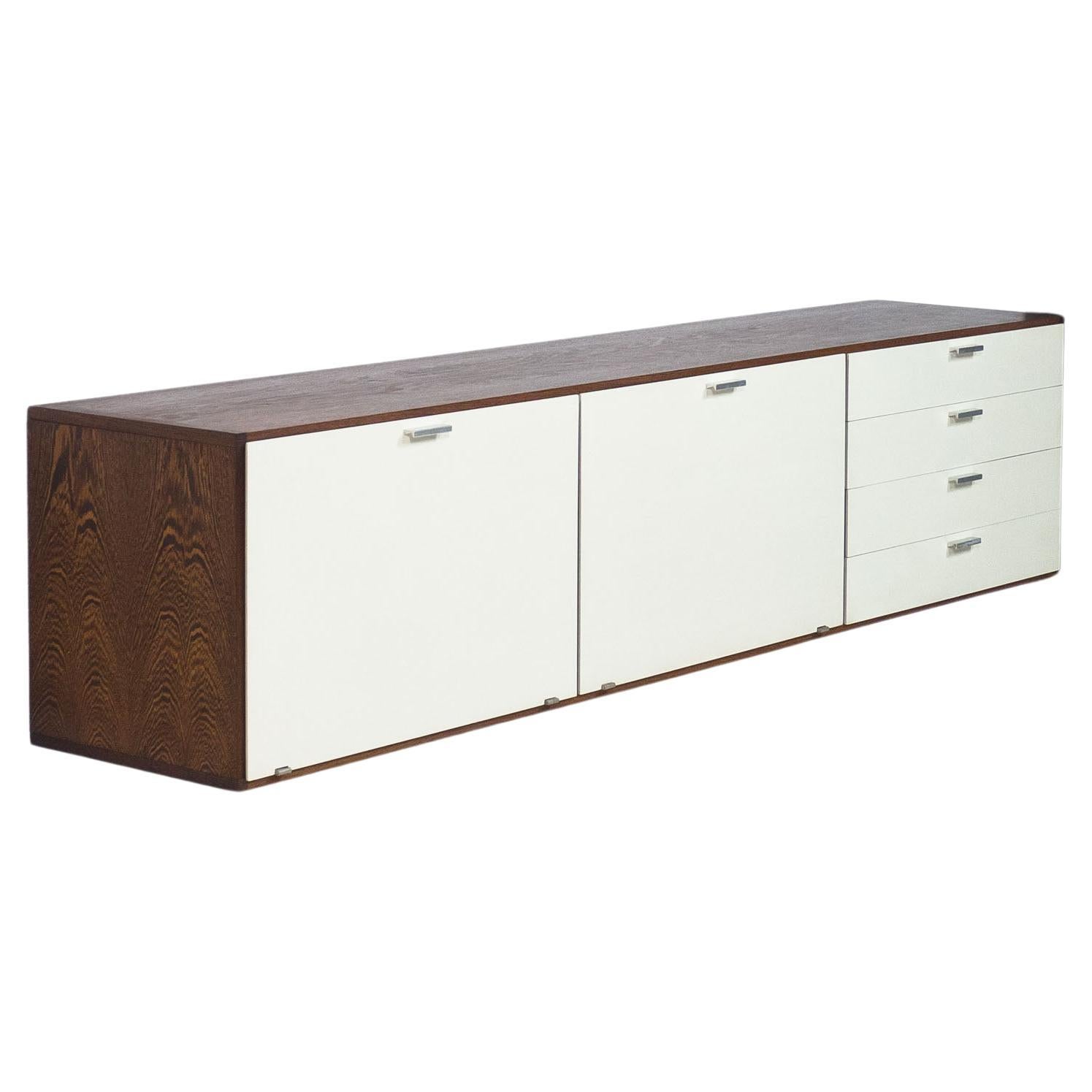 Pastoe floating wengé sideboard – Cees Braakman For Sale at 1stDibs
