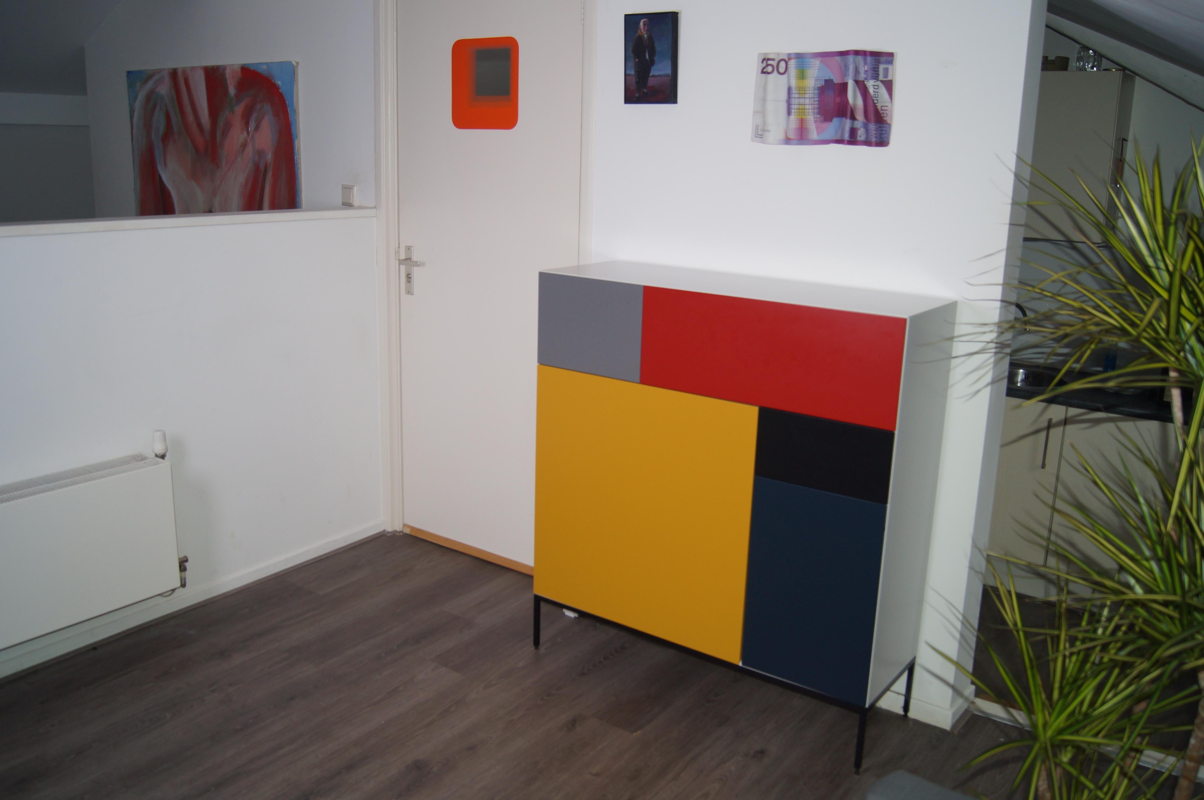 Pastoe Vision Cabinet 'Theo' 'Van Doesburg, De Stijl' at 1stDibs