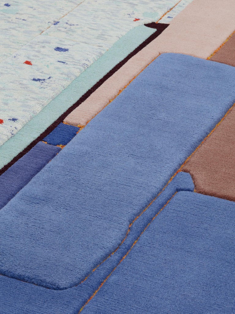 Patcha Runner Full Rug by Patricia Urquiola For Sale at 1stDibs