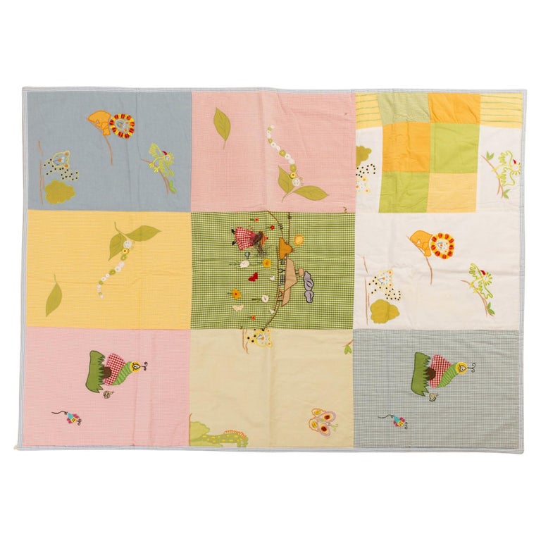 Patchwork Baby Cover For Sale at 1stDibs