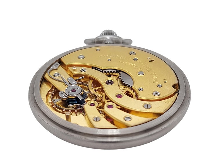 Patek Philip and Cie Pocket watch Staybrite Steel Rare Collectors For ...