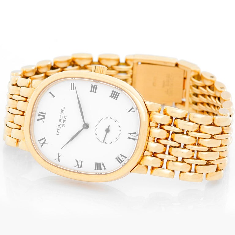 Patek Philippe 18 Karat Yellow Gold Ellipse Men's Watch Ref. 3978 at ...