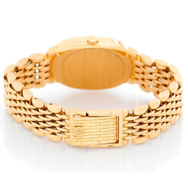 Patek Philippe 18 Karat Yellow Gold Ellipse Men's Watch Ref. 3978 at ...