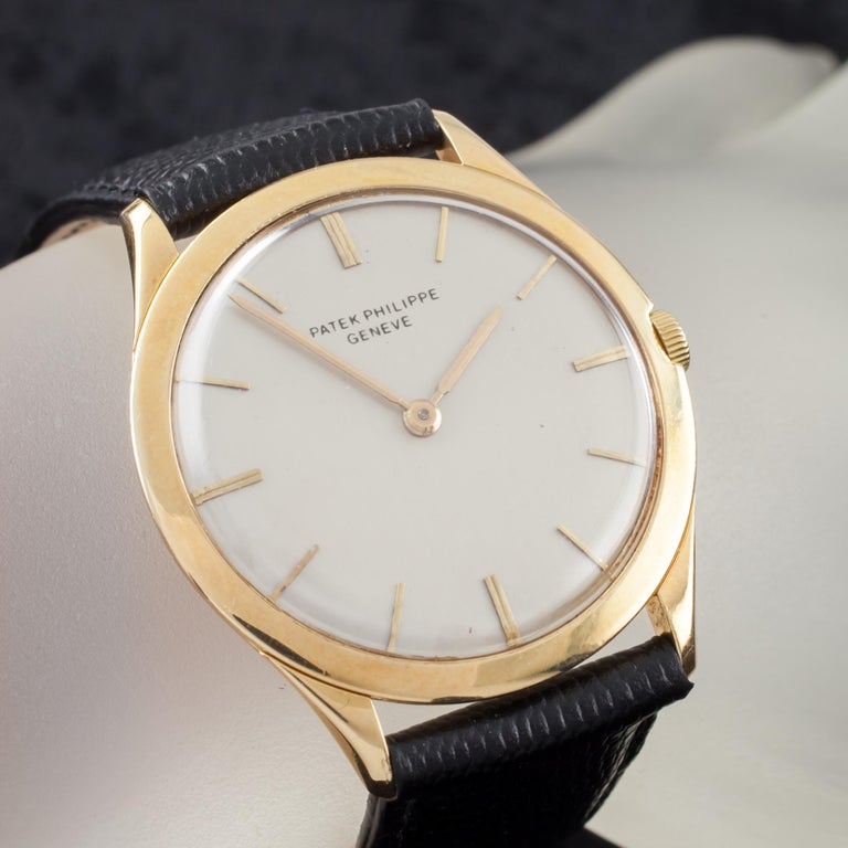 Patek Philippe 18k Gold Vintage Hand-Winding Watch Ref #2589 with ...