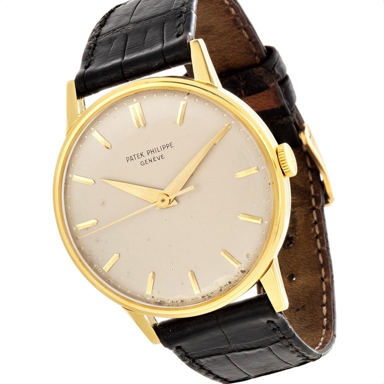 Patek Philippe 3411J 35mm Calatrava Watch Circa 1961 at 1stDibs
