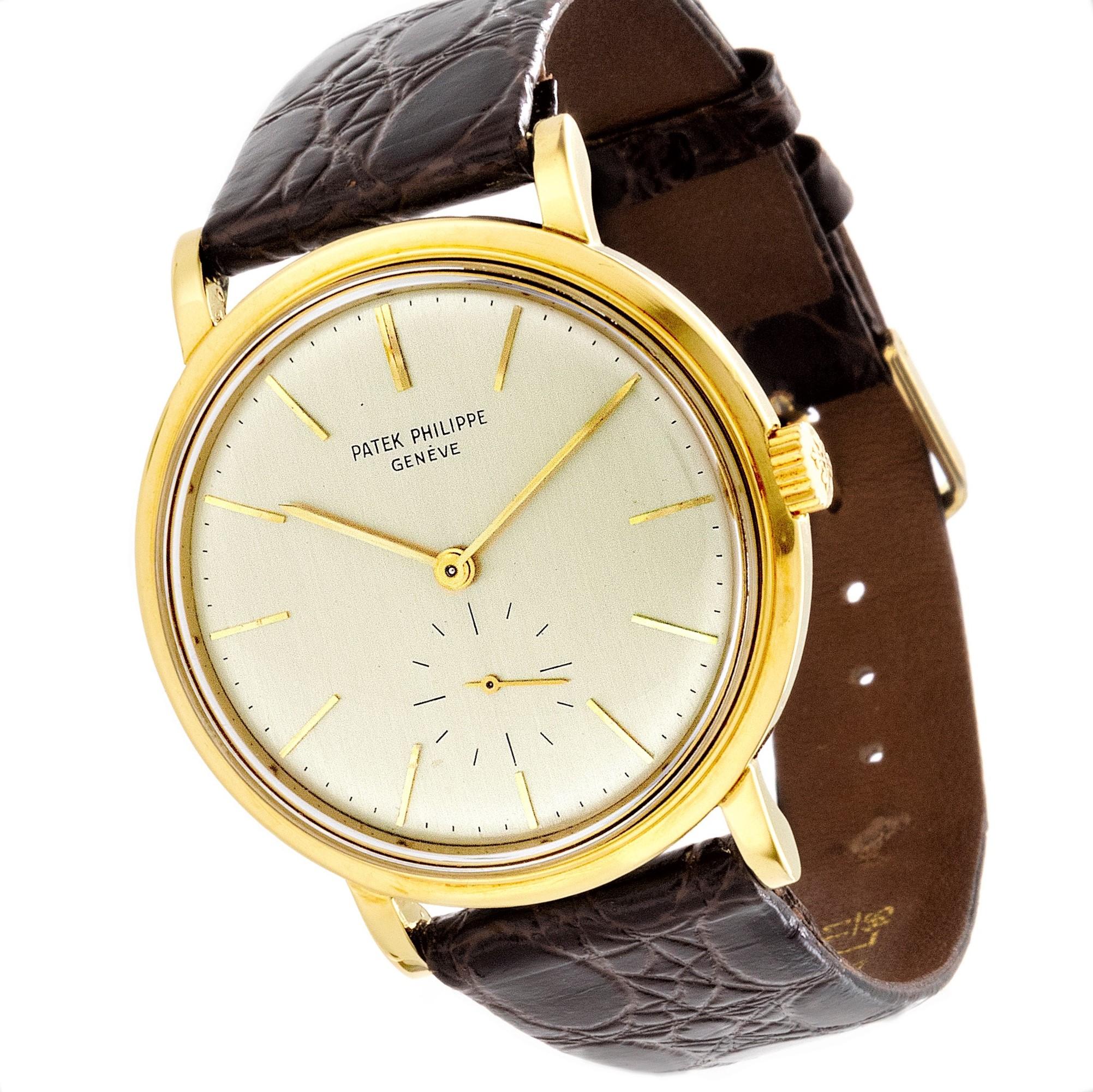 Patek Philippe 3429J Automatic Calatrava Watch at 1stDibs | patek 3429