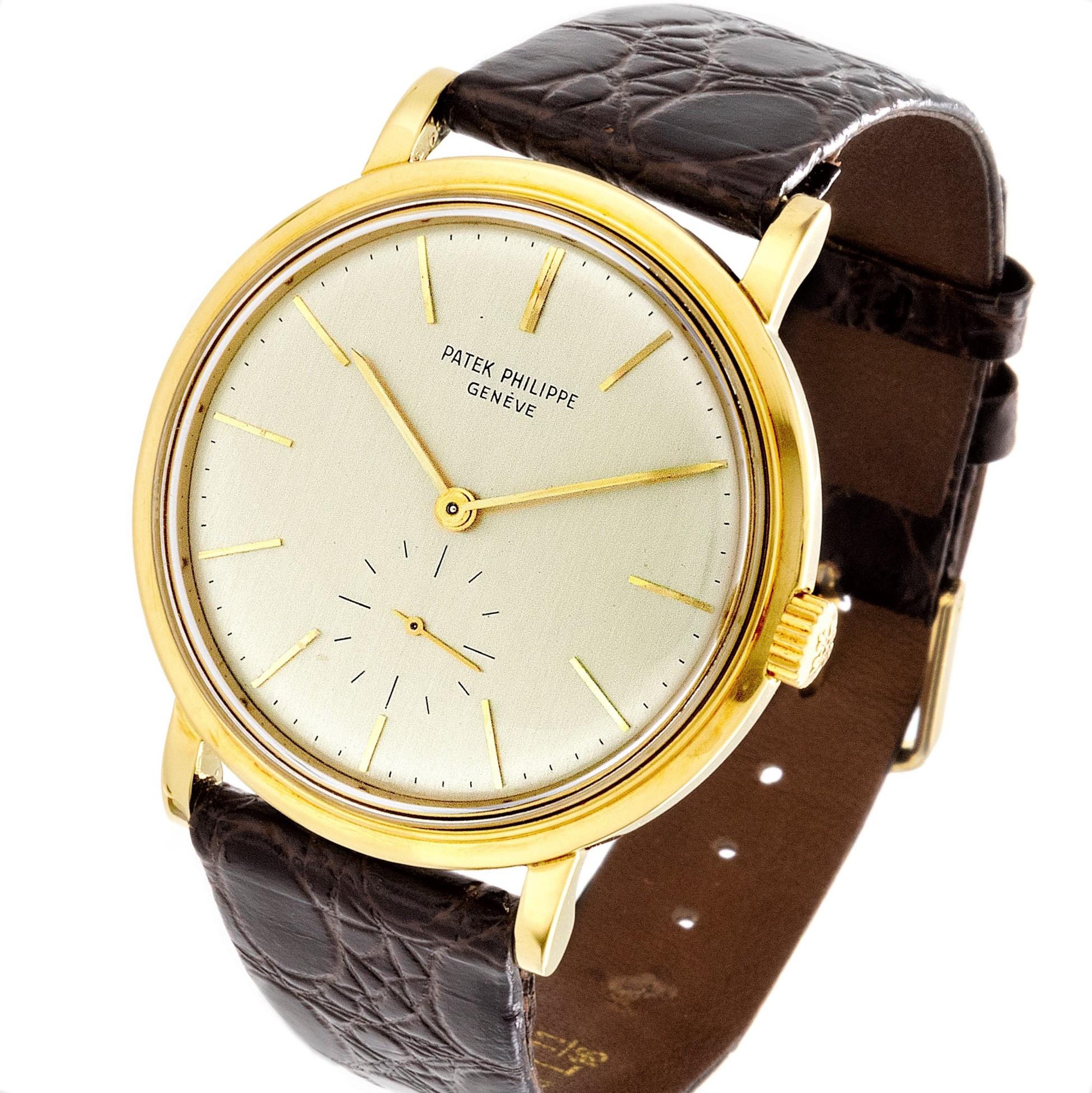 Patek Philippe 3429J Automatic Calatrava Watch at 1stDibs | patek 3429