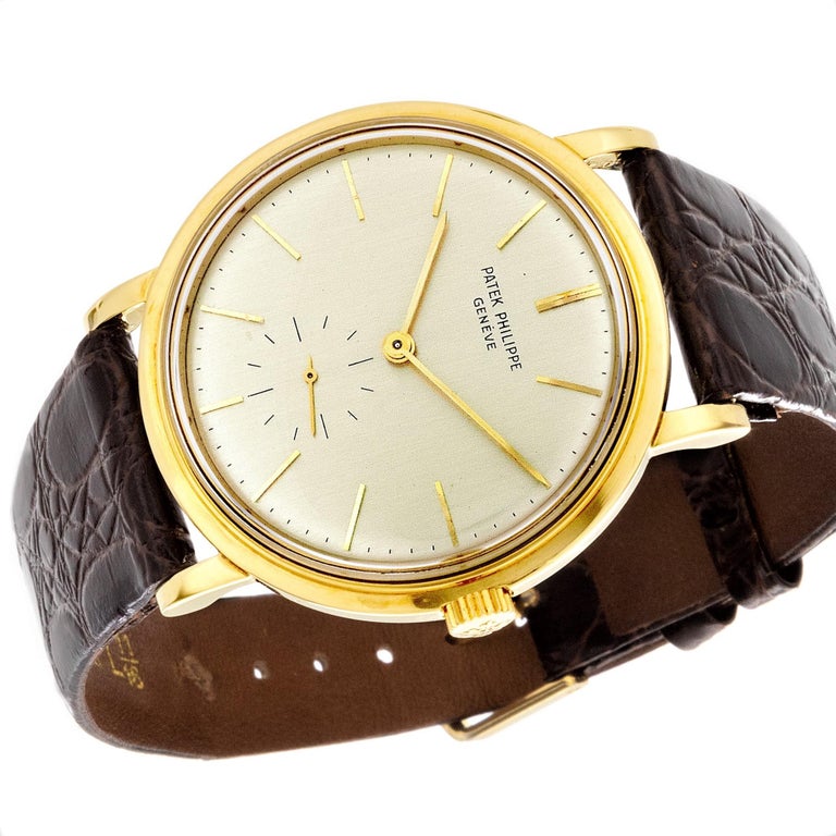 Patek Philippe 3429J Automatic Calatrava Watch at 1stDibs | patek 3429 ...
