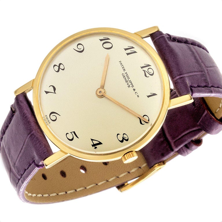 Patek Philippe 3512J Calatrava Extra Thin Watch Circa 1967 at 1stDibs