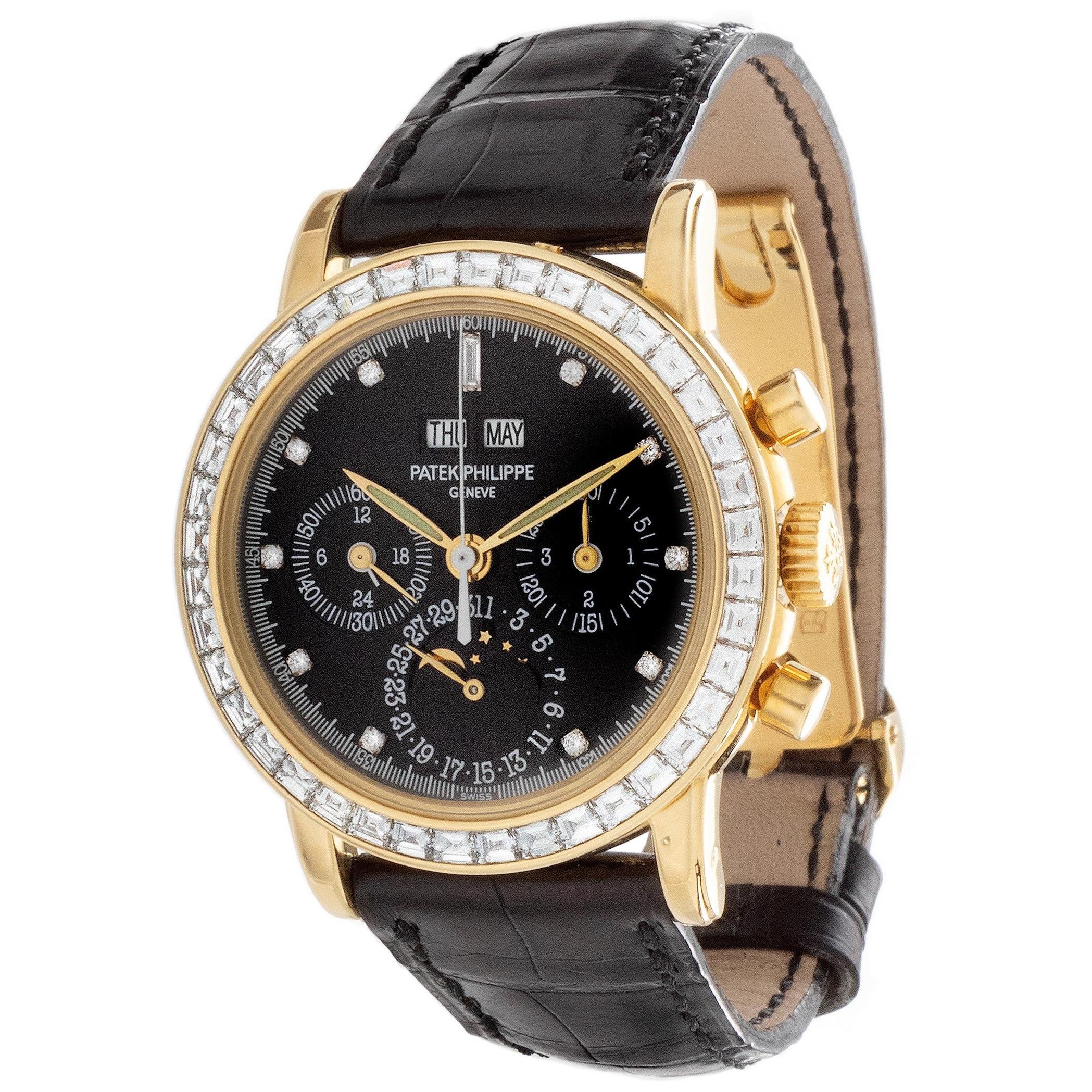 Patek Philippe, Genève, Moon Phase, Perpetual Calendar Ref 5040P at 1stDibs